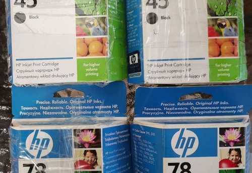 Картридж hp 45, hp 78