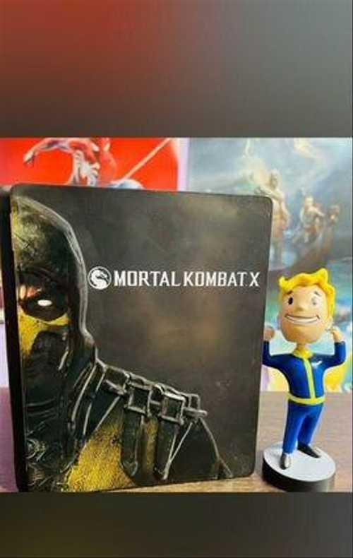 Mortal kombat X PS4 Steelbook Стилбук мортал