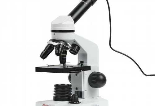 Микроскоп школьный Эврика 40х-1600х (вар. 2) с вид