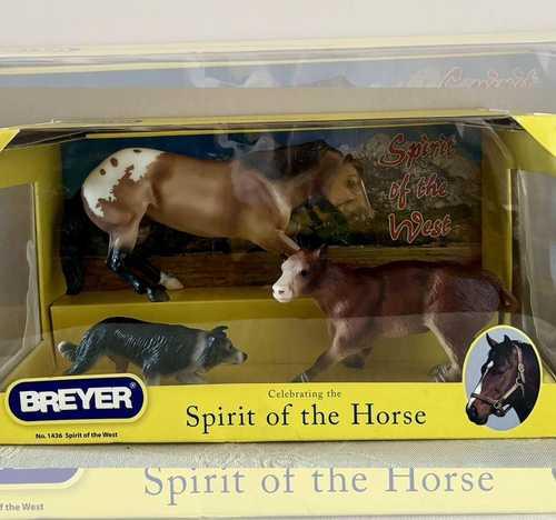 Набор фирмы breyer «spirit OF THE west»