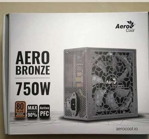 Блок питания Aerocool AeroBronze 750W идеальный