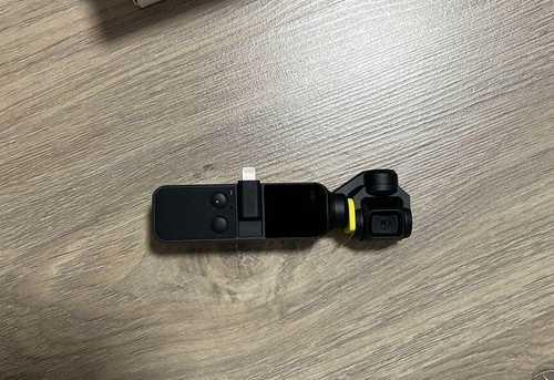Экшн-камера DJI Osmo Pocket на стабилизаторе