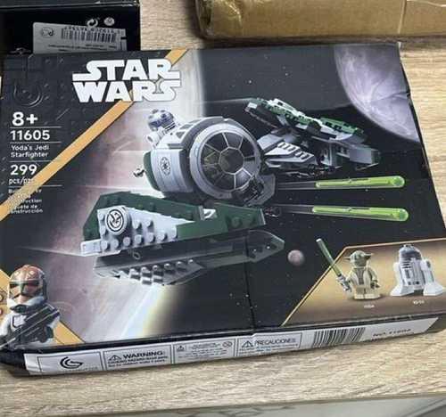 Yoda's jedi starfigher lego 75360 звездолет йоды