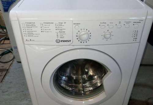 Indesit 4кг узкая 33см стиральная машинка бу