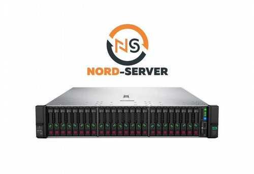 Сервер HP DL380 Gen10 26SFF 2x Gold 6138 96GB