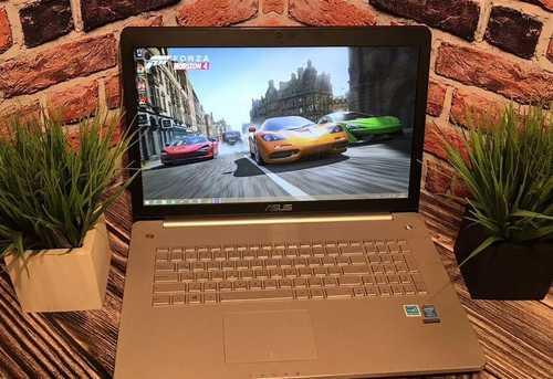 Игровой ноутбук Asus 17.3/Full HD/i7/4 ядра