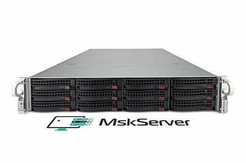 Сервер Supermicro 6028R-e1cr12t 2x E5-2696v4 64Gb