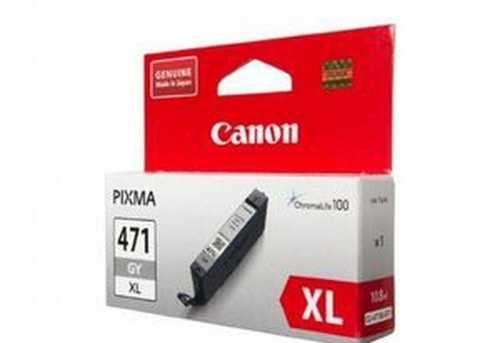 Картридж Canon CLI-471XL Grey серый увеличенный 0