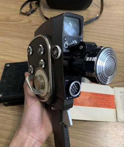 Кинокамера кварц 3 с набором линз и пленкой