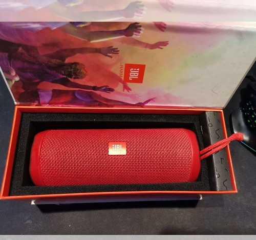 Колонка JBL flip 4 красная