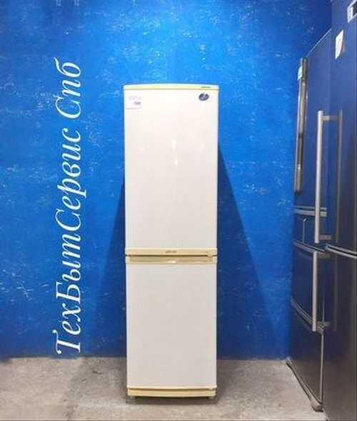 Холодильник узкий низкий бежевый Samsung бу