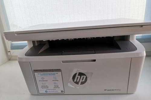 Новое компактное лазерное мфу HP LaserJet M141 ч/б