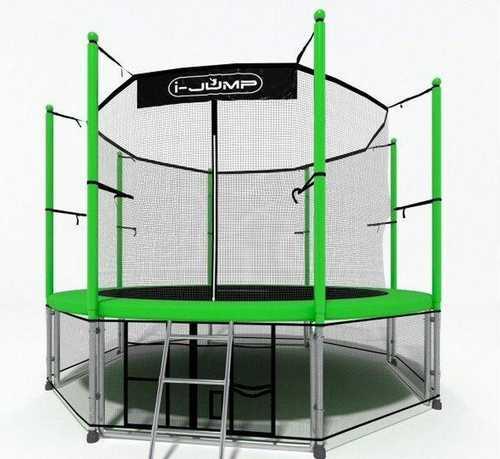 Батут i-Jump 8ft Green
