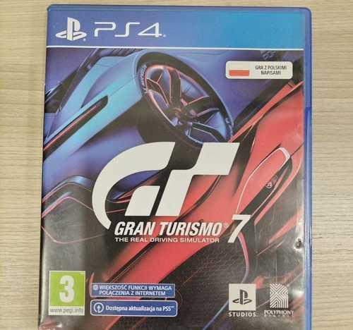 Продам диск Gran turismo 7 для Ps4
