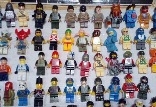 Lego человечки и т.д разные