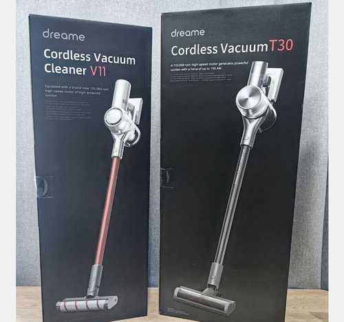 Новый Dreame T30 Dreame V11 пылесос