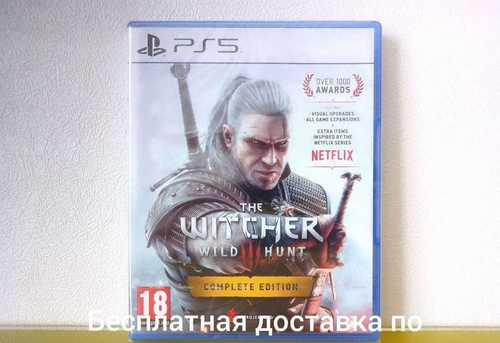 Новый The Witcher 3 Wild Hunt Complete Edition Ps5