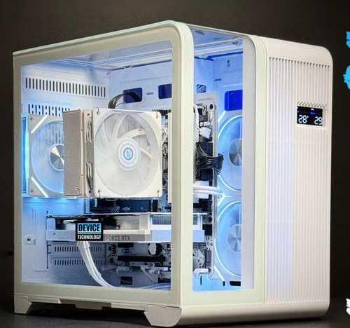 White PC NEW: Ryzen 7 5700X/ RTX 4060/ SSD 1TB