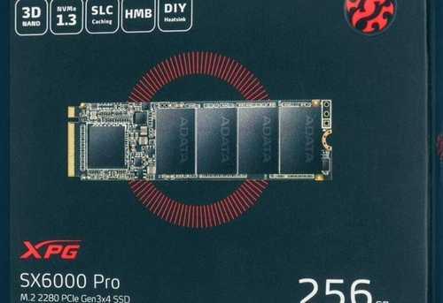 SSD накопитель Adata sx6000 pro m.2 256gb