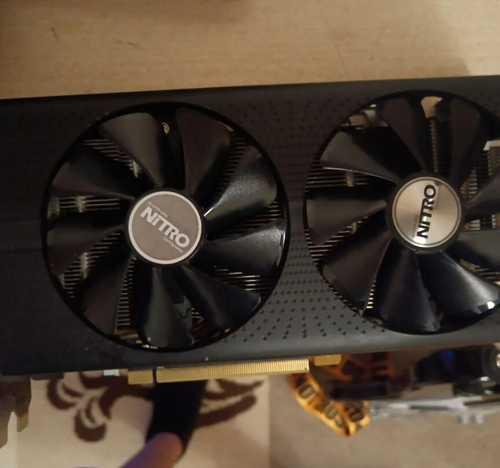 Видеокарта rx580 8gb sapphire nitro