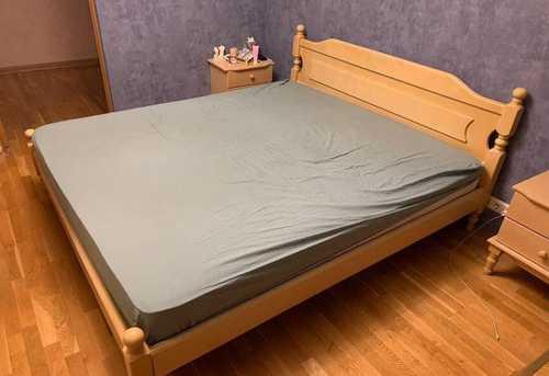 Кровать двухспальная 215 190