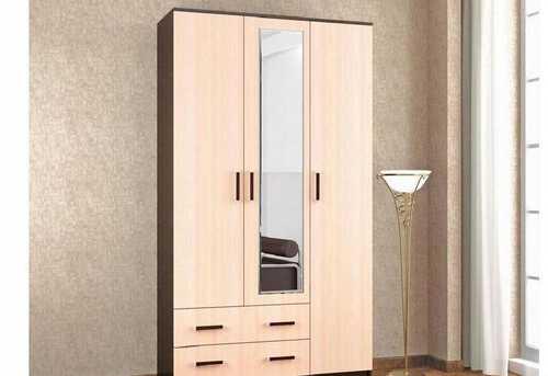 Шкаф комбинированный Лагуна с зеркалом