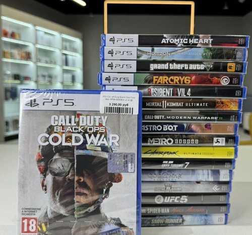 Call of Duty Black Ops Col War на PS5 диск, новый