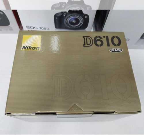 Фотоаппарат nikon d610 body new