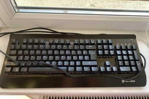 Игровая клавиатура zadiak qcyber blue switch