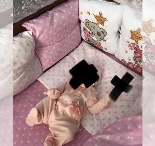 Бортики в кроватку