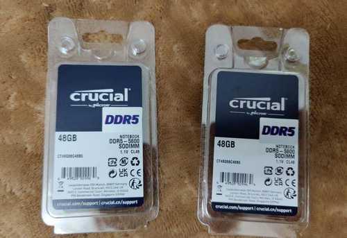 Crucial DDR5-5600 sodimm 48 GB