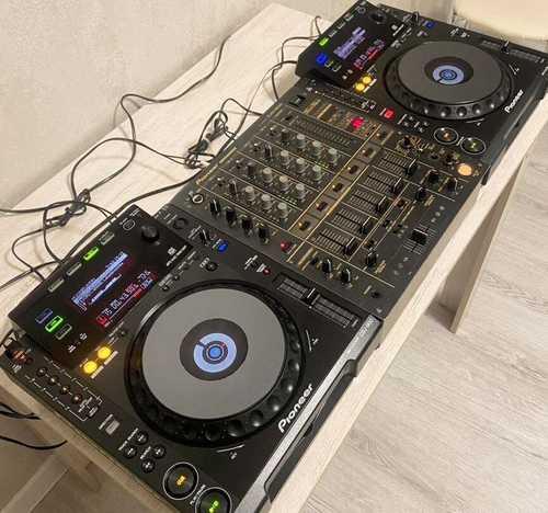 Pioneer CDJ-900   Pioneer DJM-600   сумка