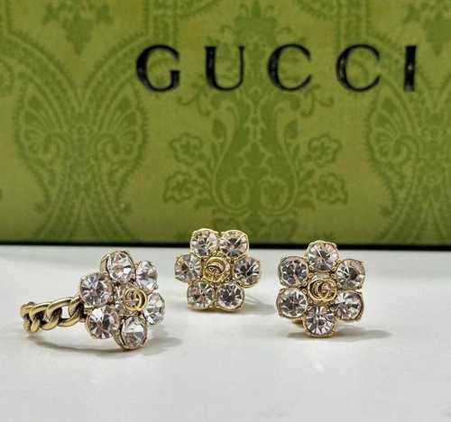 Серьги Кольцо Gucci