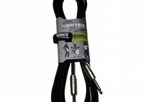 Инструментальный кабель Vortex KK300 jack-jack, 3м