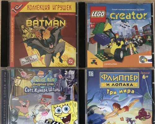 Компьютерные Игры DVD детские и развивайки