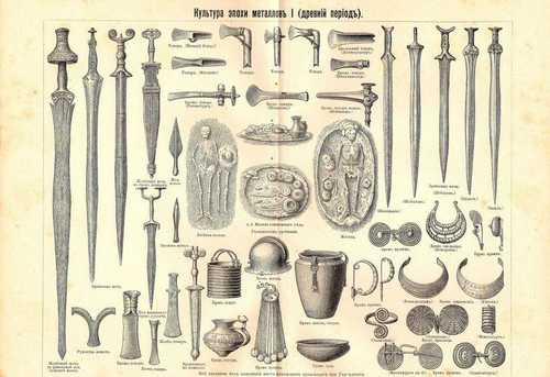 Литография. Культура эпохи металлов. 19 век