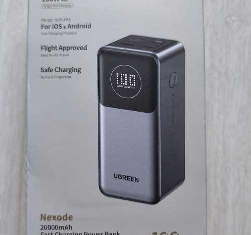 Повербанк Ugreen 20000mAh 100W Новый