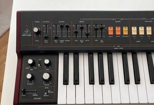 Синтезатор Behringer vocoder vc 340 вокодер