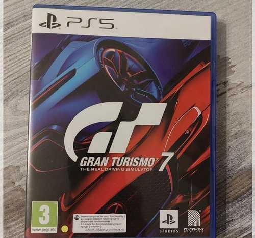 Gran turismo 7 ps5 диск бу