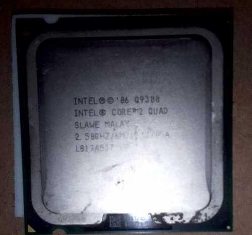 Процессор 775 intel core quad q9300