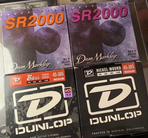 Dunlop Dean Markley Ken Smith струны для баса