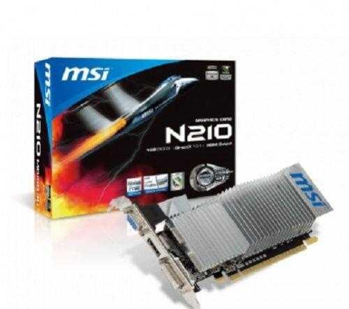 Видеокарта MSI GeForce GT 210 N210-MD1GD3H/LP (N21