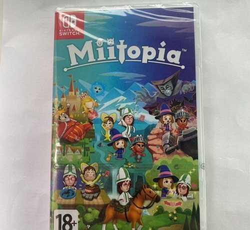 Nintendo Switch Miitopia в пленке