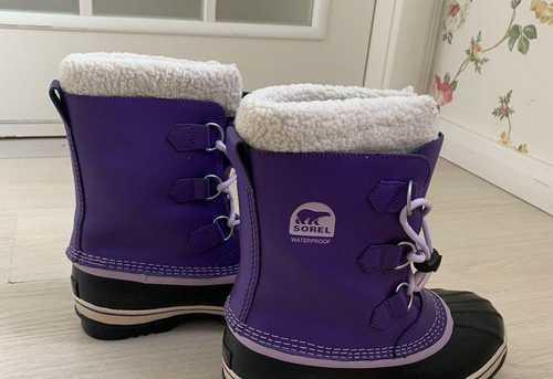 Сапоги sorel зимние женские