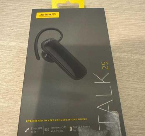 Bluetooth гарнитура jabra talk25