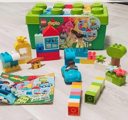 Конструктор lego duplo в контейнере