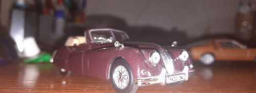 Модель автомобиля Jaguar XK140 1:43 Суперкары 4, 2