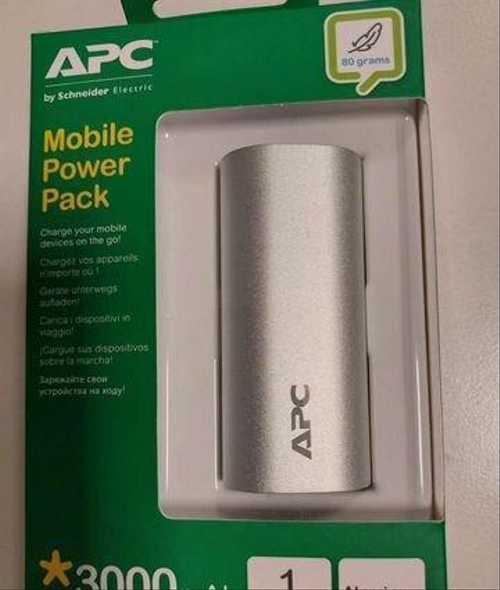 Внешний аккумулятор APC Mobile Power bank 3000mAh