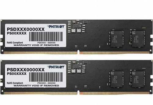 Память оперативная DDR5 32Gb (2x16Gb) Patriot Sign