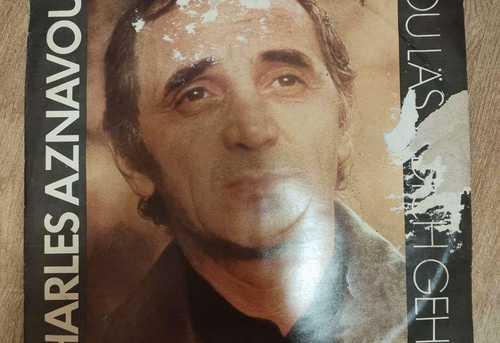Виниловая пластинка. Charles Aznavour